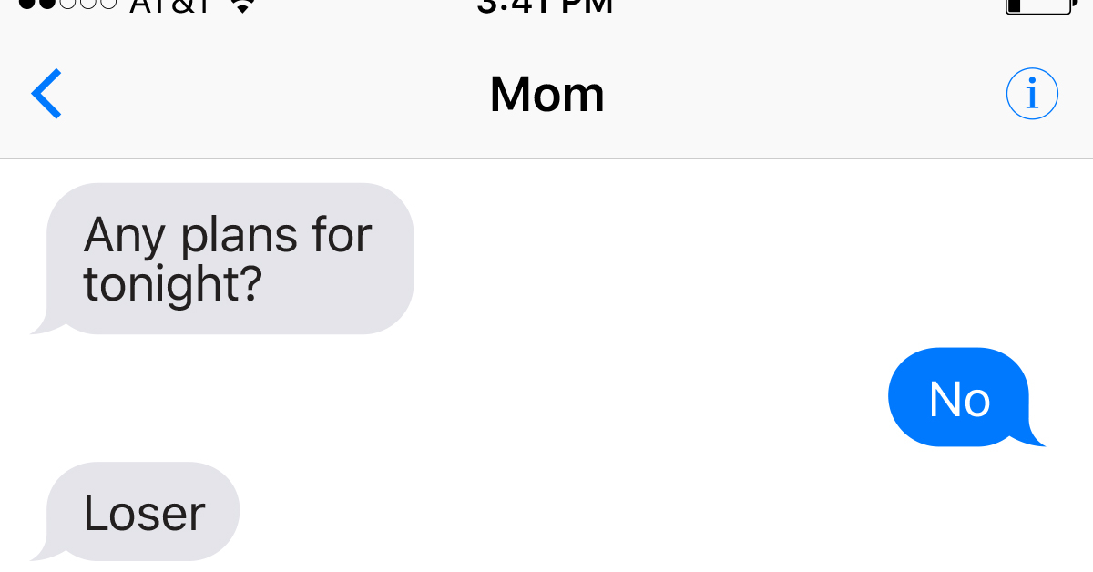 14 Of The G**damn Funniest Texts Moms Have Ever Sent Their Children