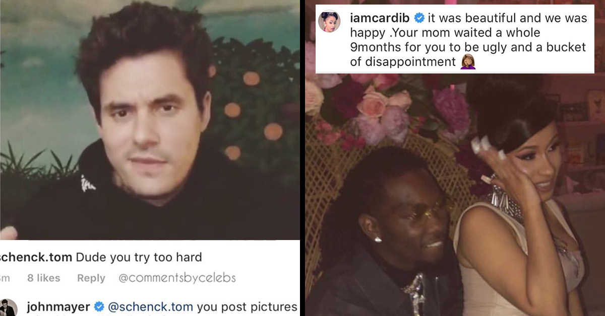 Just 18 Super Savage Celebrity Clap Backs