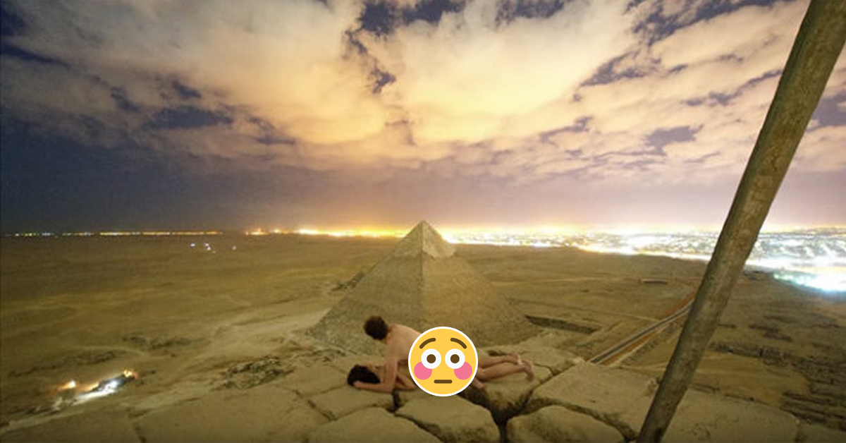 Photo of Couple Bangin’ On Top Of Pyramids Sparks International Outrage